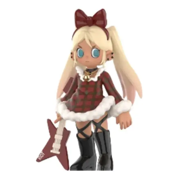 POP MART Lil Peach Riot Holiday Mixtape Series "poppy Angry Bells" Collectible Figure - Multi-color