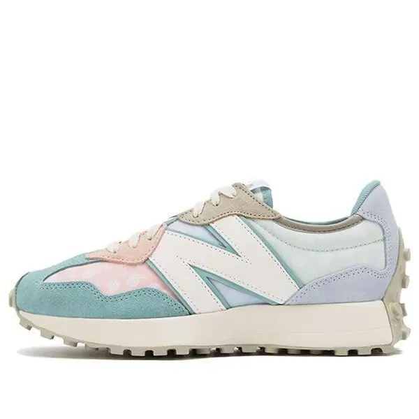 NEW BALANCE 327 Paisley Pack Sneakers - Blue/pink