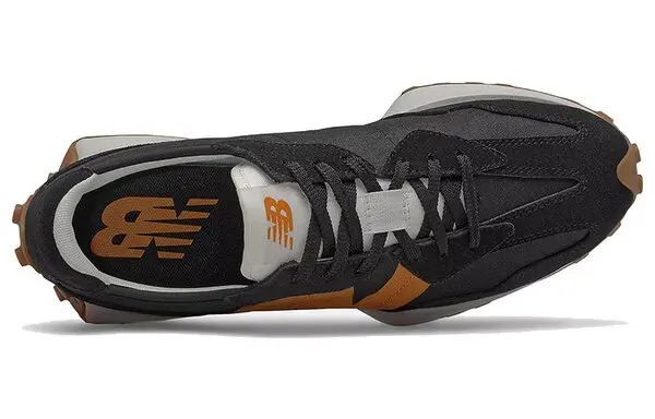NEW BALANCE 327 Sneakers - Black/orange
