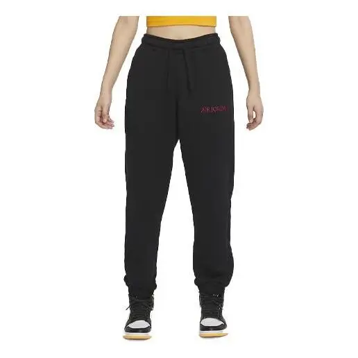 JORDAN French Terry Joggers - Black