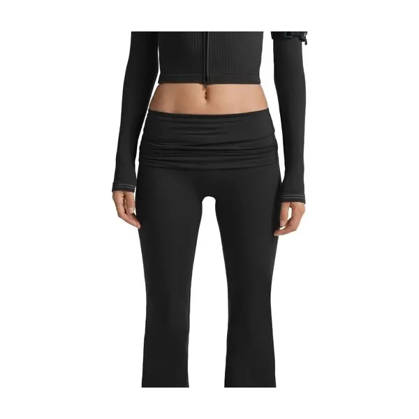Nike X Skims Matte Foldover Slim Flare Legging