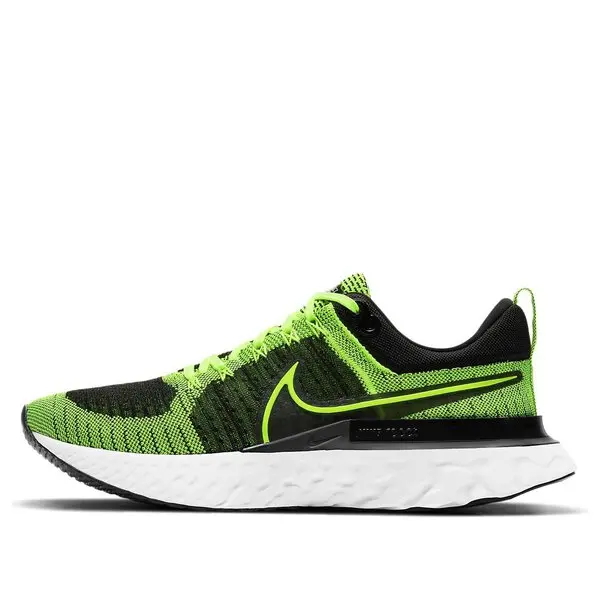 Nike React Infinity Run Flyknit 2 Sneakers - Volt/volt-black