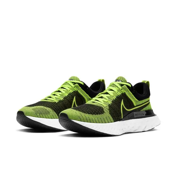 Nike React Infinity Run Flyknit 2 Sneakers - Volt/volt-black