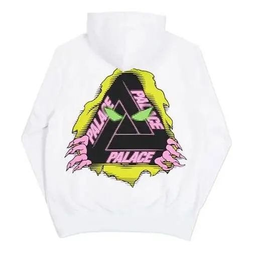 PALACE Halloween Triangle Logo Hoodie - White