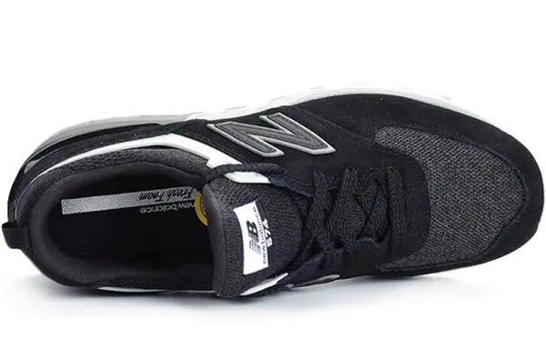 NEW BALANCE 574 Sport Fresh Foam Low Top Sneakers - Black