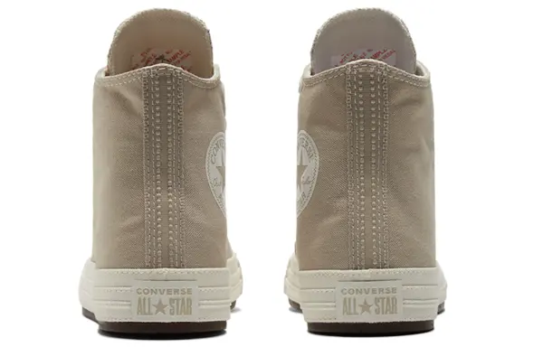 CONVERSE Chuck Taylor All Star High Top Sneakers - White/brown