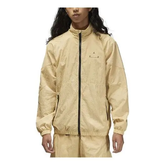 JORDAN Zip-up Casual Jacket With Logo Detail - Default Color
