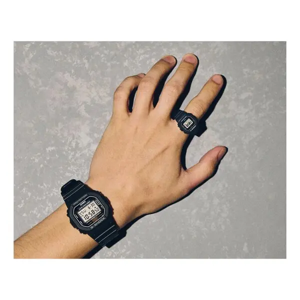 Casio G-shock Dw-5600 Nano Ring Watch - Red