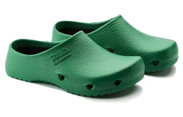 BIRKENSTOCK Birki Air Antistatic Polyurethane Clogs - Green