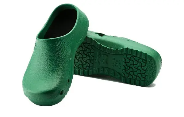 BIRKENSTOCK Birki Air Antistatic Polyurethane Clogs - Green