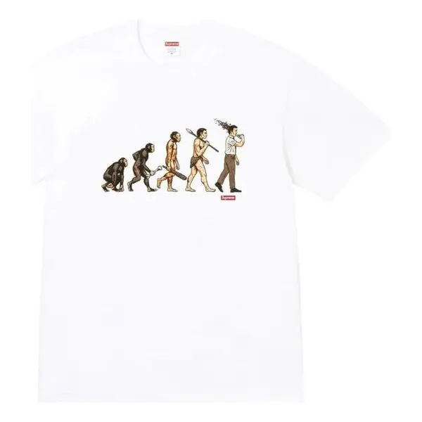 Supreme Ss26 Evolution T-shirt - White