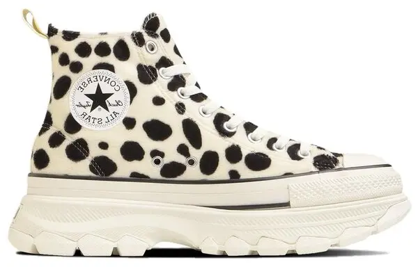 CONVERSE Chuck Taylor All Star Trekwave Animal Fur Cow High Top 'white