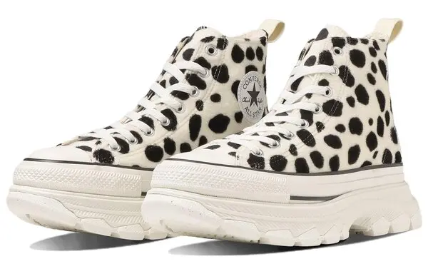 CONVERSE Chuck Taylor All Star Trekwave Animal Fur Cow High Top 'white