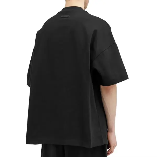 Fear Of God Ss24 Spring Printed Logo T-shirt 'jet