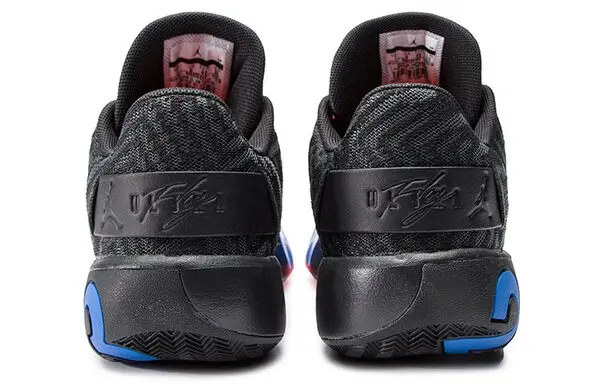JORDAN Air Ultrafly 3 Low Basketball Sneakers - Black/pacific Blue