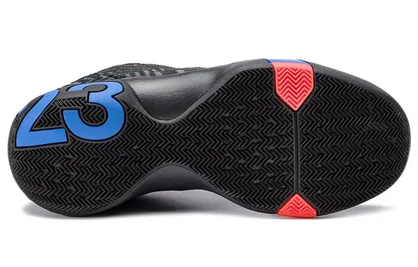 JORDAN Air Ultrafly 3 Low Basketball Sneakers - Black/pacific Blue