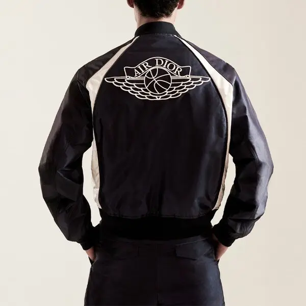 Dior X Air Joint Capsule Spliced Baseball Casual Jacket