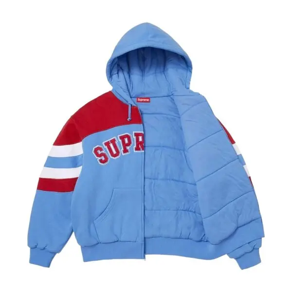Supreme Zip Up Hooded Sweatshirt