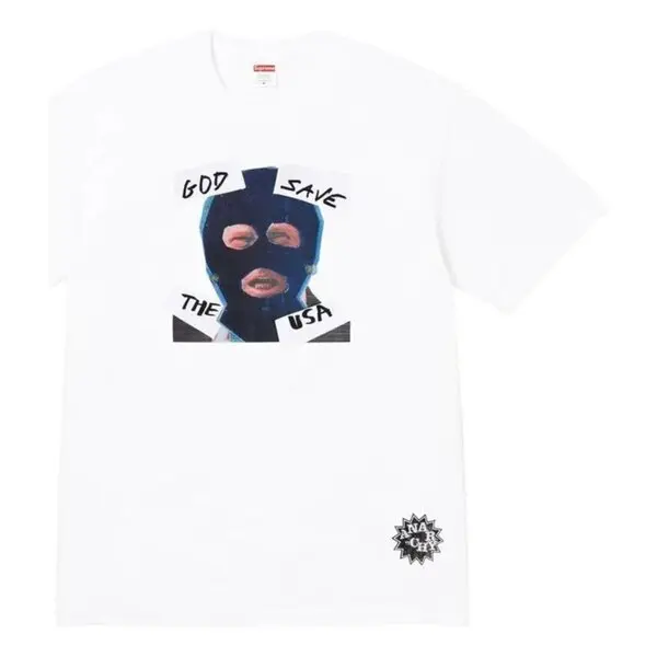 Supreme Ss26 God Save Us T-shirt - White