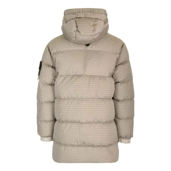Stone Island Logo-patch Down Jacket