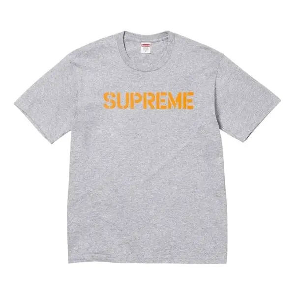 Supreme Ss26 Hard T-shirt - Heather Grey
