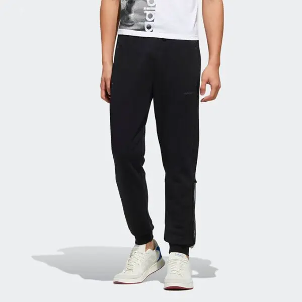 Adidas Neo Casual Breathable Bundle Feet Sports Long Pants - Black
