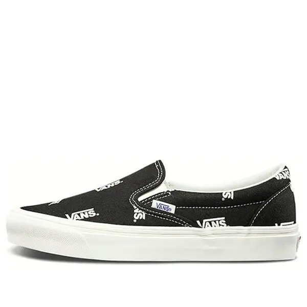 VANS Og Slip-on Lx 'multi-logo' Sneakers - Black