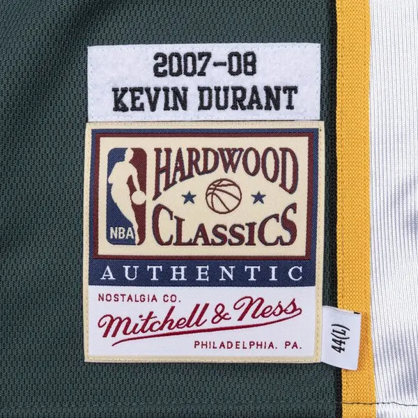 Mitchell & Ness X Nba Seattle Supersonics 2007-08 Road Jersey Kevin Durant 35