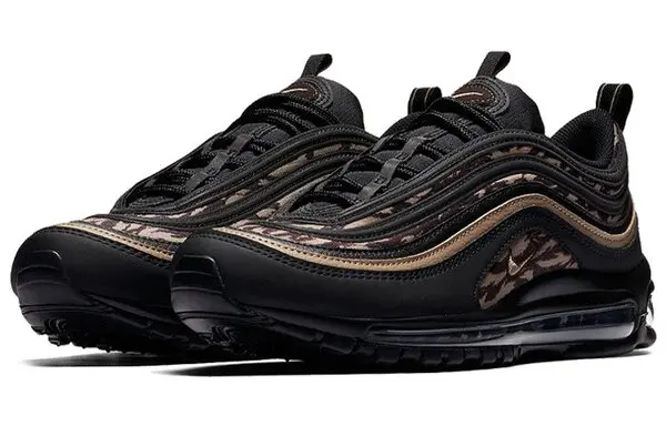 Nike Max 97 Aop Tiger Camo Sneakers - Black/khaki