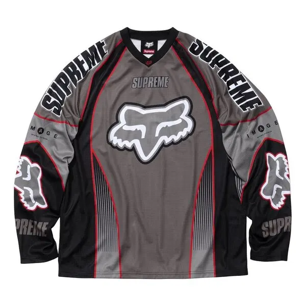 Supreme X Fox Racing Dmx Jersey - Black