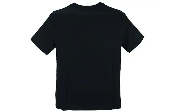 Nike Shoe Printing Round Neck Casual Sports Short Sleeve - Black