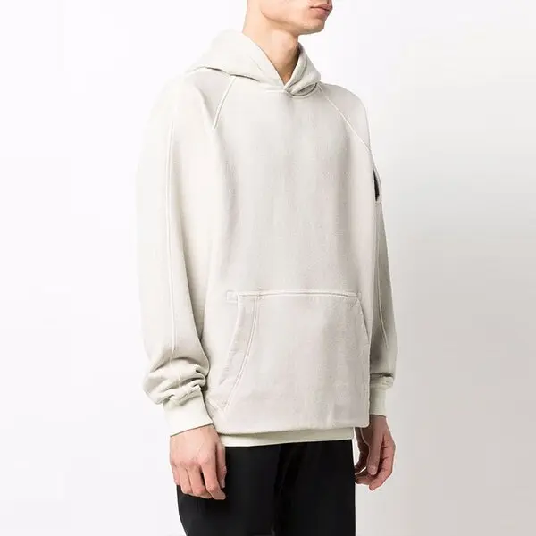 Stone Island Popover Hoodie - Pearl Grey