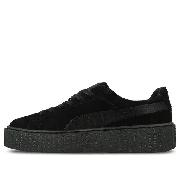 PUMA Fenty X Suede Creepers Satin Sneakers - Black