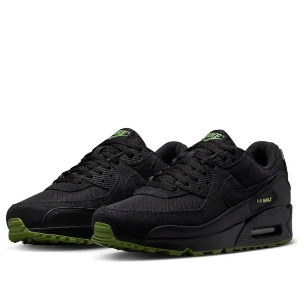 Nike Max 90 "black Chlorophyll" Athletic Shoes - Chlorophyll/black