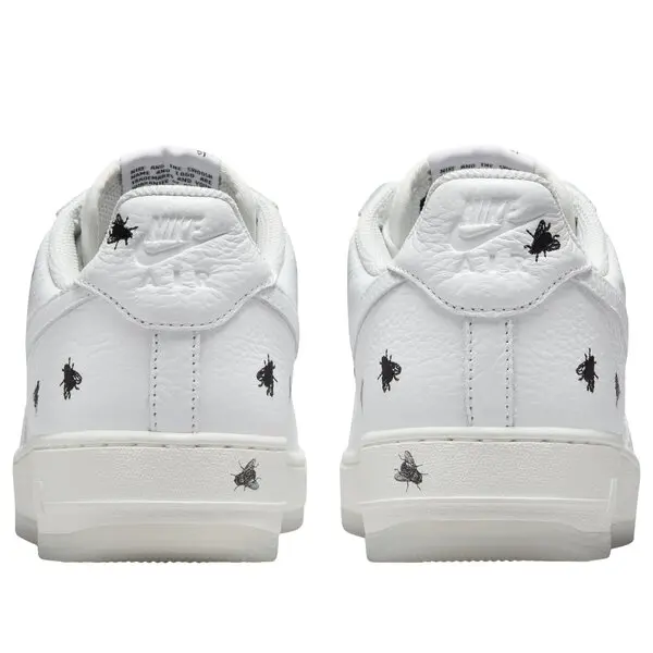 Nike Force 1 Low "houseflies" Sneakers - Summit White/black