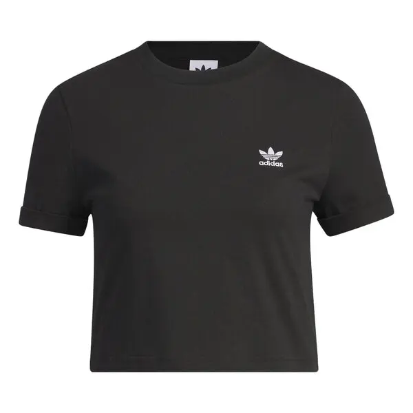 Adidas Adiclub Cropped Top - Black