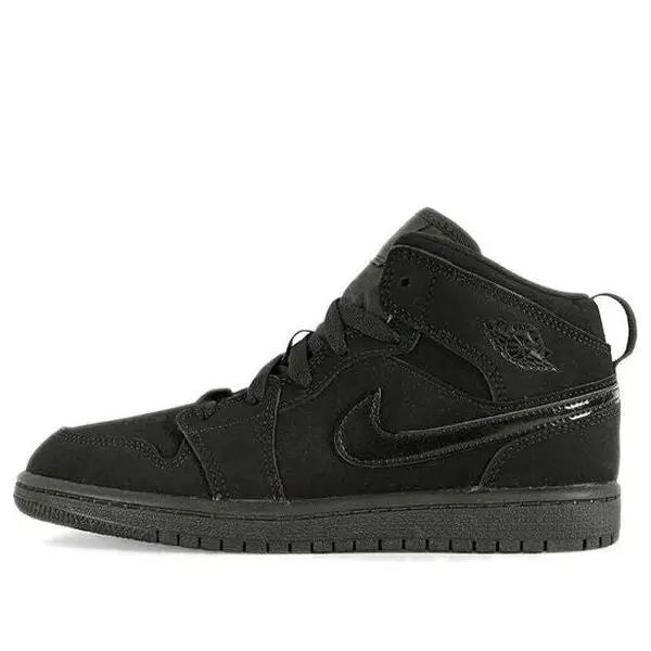 JORDAN 1 Mid Sneakers - Black