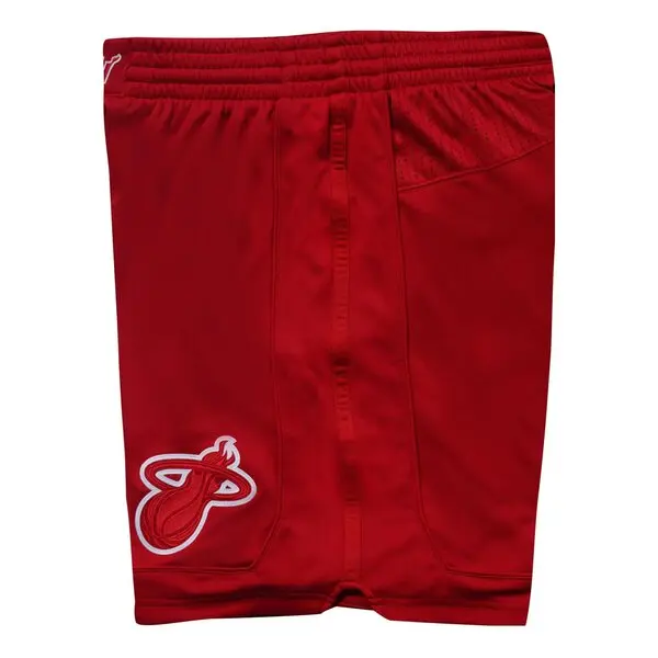 Mitchell & Ness X Nba Miami Heat 2012-13 Christmas Day Basketball Shorts - Red