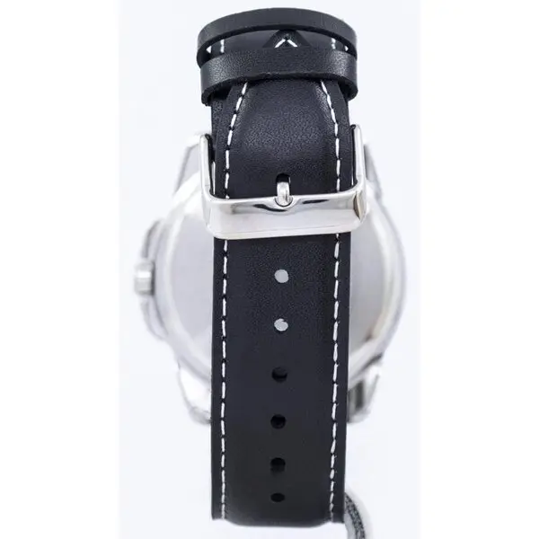 Casio Quartz Analog Leather Watch