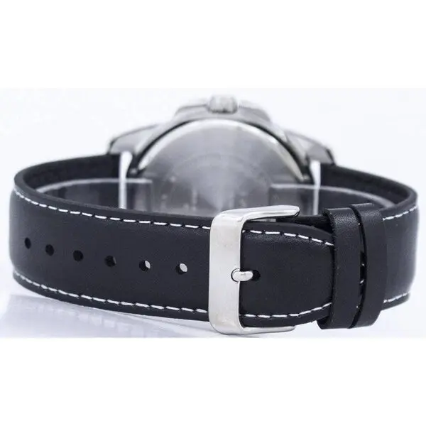 Casio Quartz Analog Leather Watch