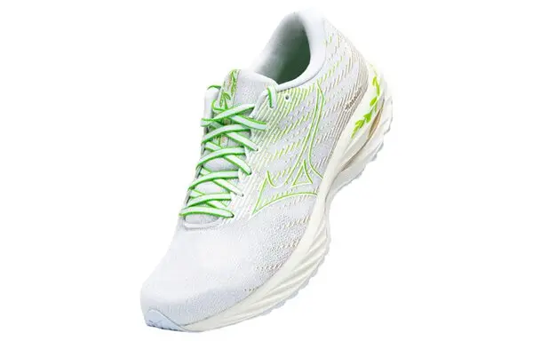 Mizuno Wave Rider 26 Sneakers - White/green