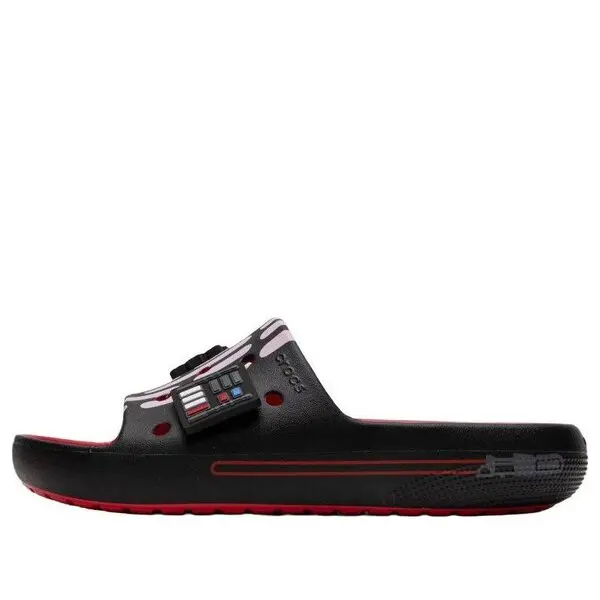 CROCS X Star Wars Classic Slides V2 'darth Vader - Varsity Red/black