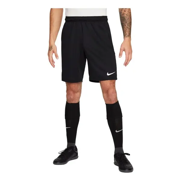 Nike Dri-fit Park Knit Soccer Shorts - Black/black/white