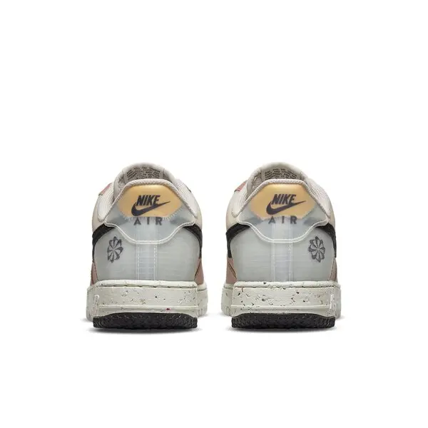 Nike Force 1 Crater 'move To Zero Archaeo Brown' Sneakers - Brown/white