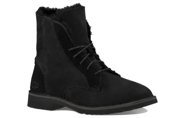 UGG Quincy Lace-up Boots - Black