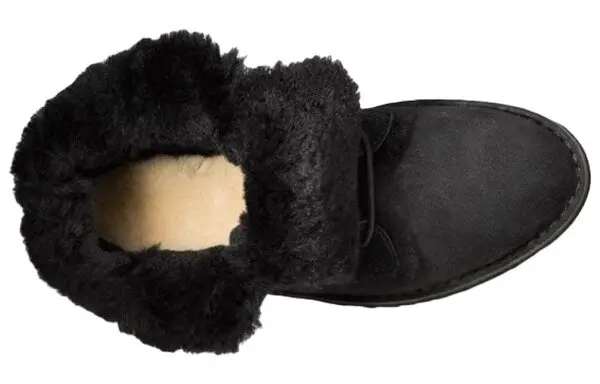 UGG Quincy Lace-up Boots - Black