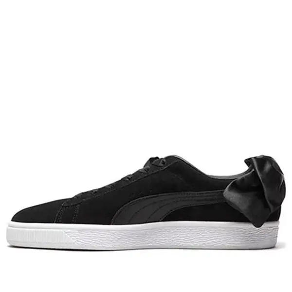 PUMA Suede Bow Sneaker - Black