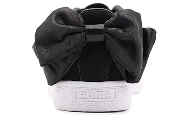 PUMA Suede Bow Sneaker - Black
