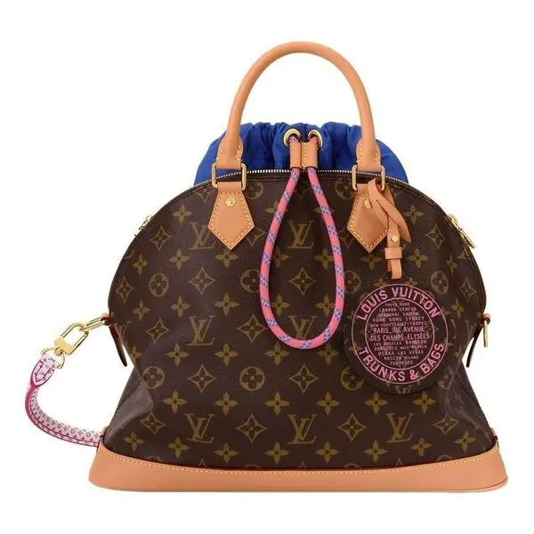 LOUIS VUITTON Alma Mm Monogram Bag - Brown