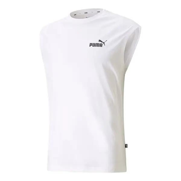 PUMA Essentials Vest - White/black